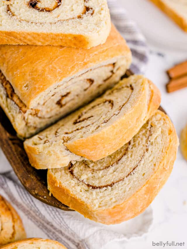 Cinnamon Swirl Bread Recipe - Belly Full