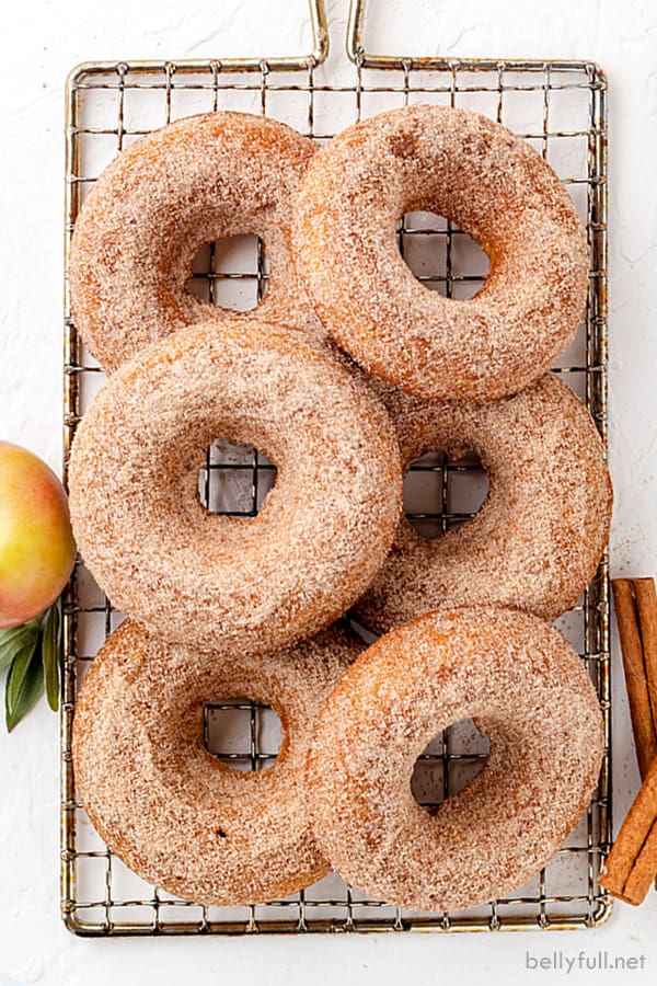 Baked Apple Cider Donuts Recipe - Belly Full