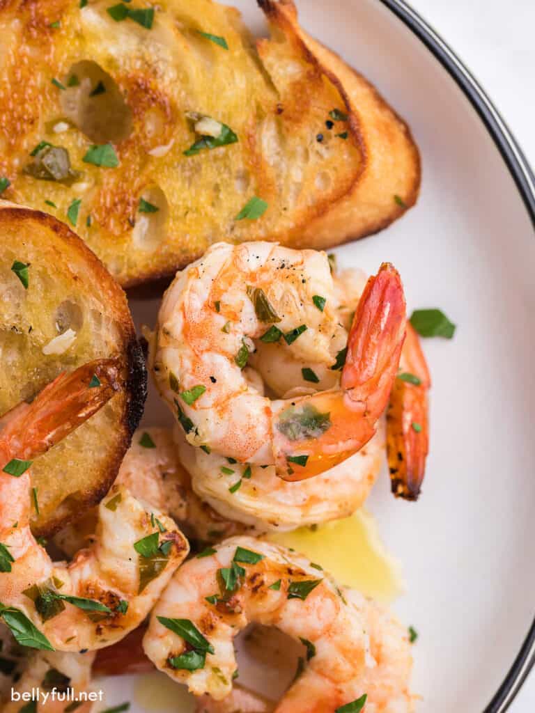 Grilled Shrimp Scampi Recipe - Belly Full