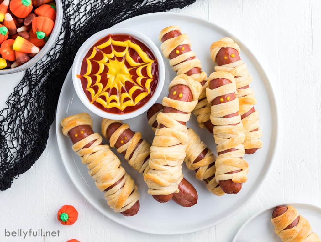 Mummy Hot Dogs Recipe - Belly Full