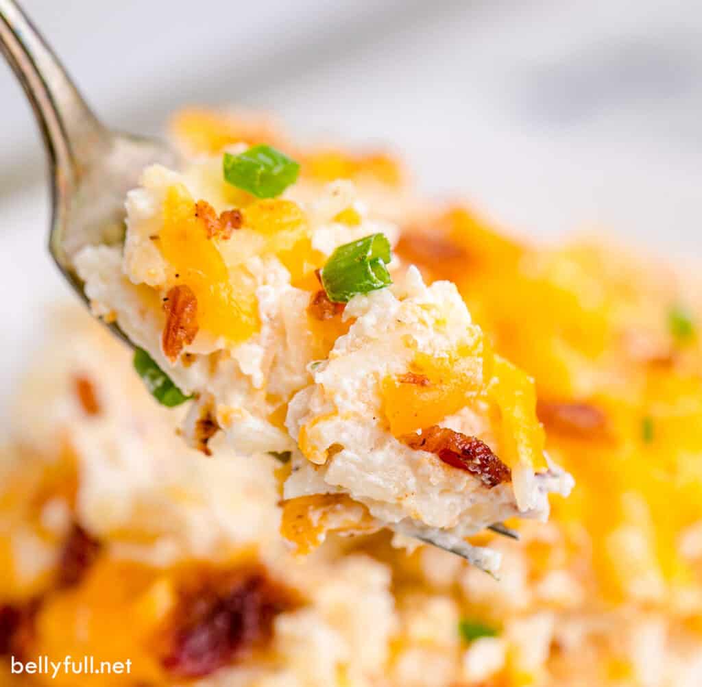 Cheesy Potatoes Casserole - Belly Full
