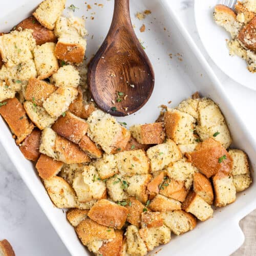 Nana's Easy Stuffing Recipe - Belly Full