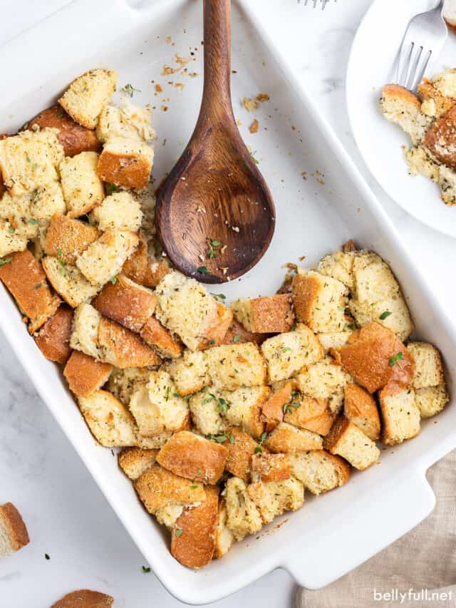 Nana's Easy Stuffing Recipe - Belly Full