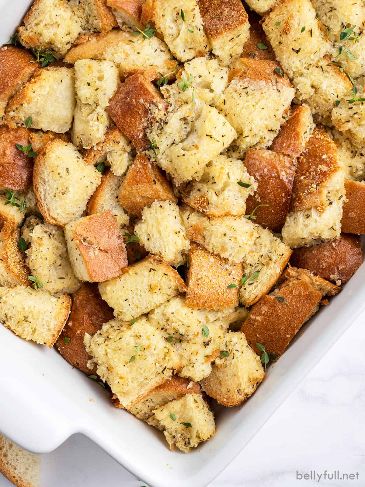 Nana's Easy Stuffing Recipe - Belly Full