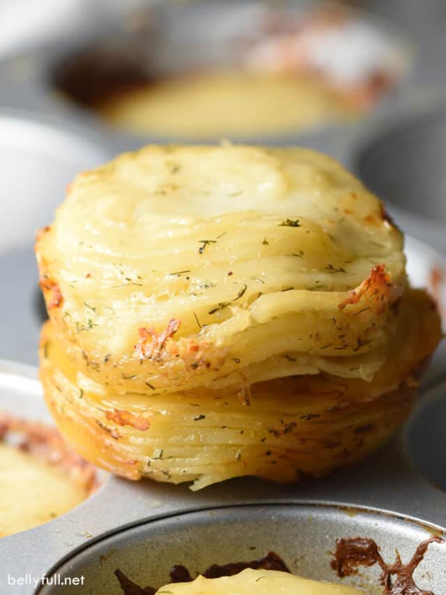 Creamy Potato Stacks - Belly Full