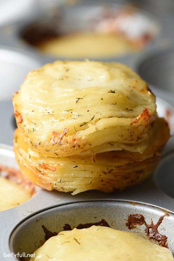Creamy Potato Stacks - Belly Full