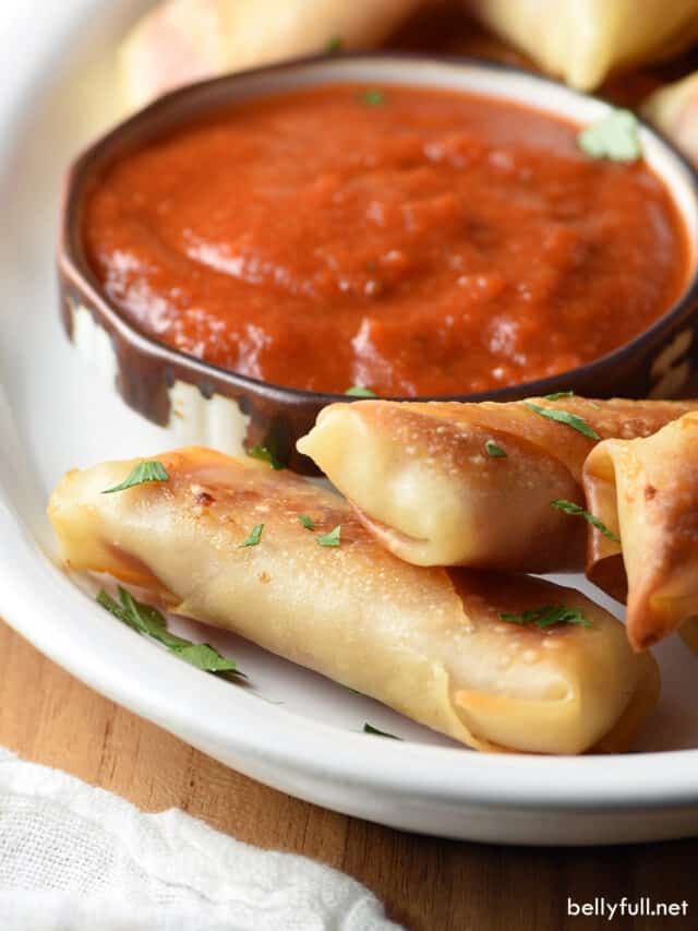 Baked Salami Mozzarella Bites - Belly Full