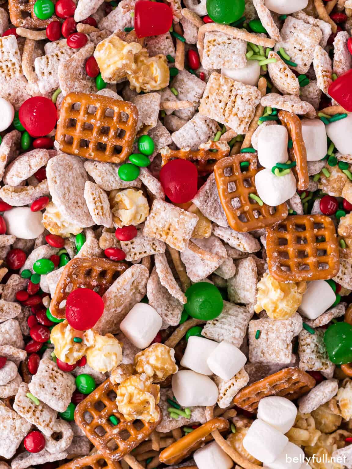 Christmas Chex Mix Recipe - Belly Full