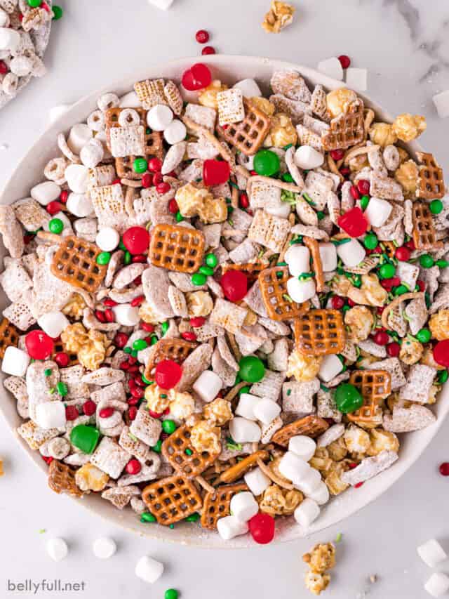 Christmas Chex Mix Recipe - Belly Full