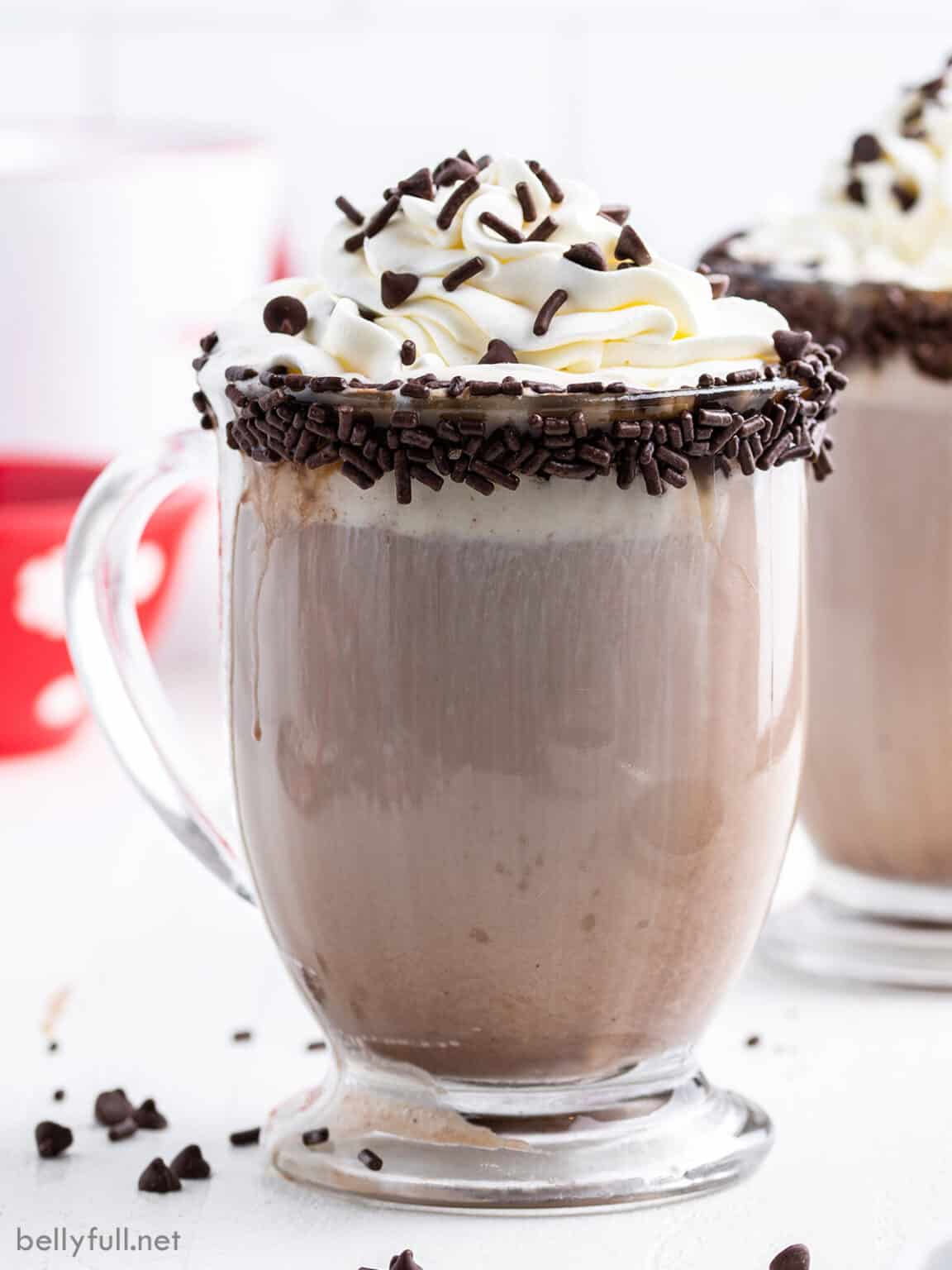 Dirty Snowman Drink (Adult Hot Chocolate) - Belly Full