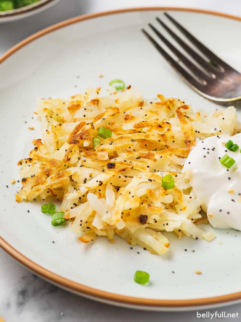 Crispy Homemade Hash Browns - Belly Full