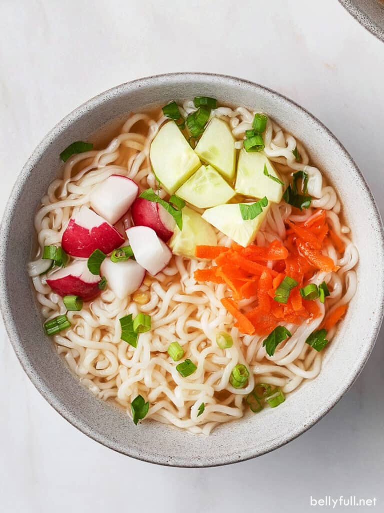Hot and Sour Ramen Soup Recipe - Belly Full
