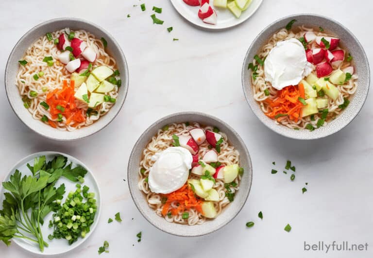 Hot and Sour Ramen Soup Recipe - Belly Full