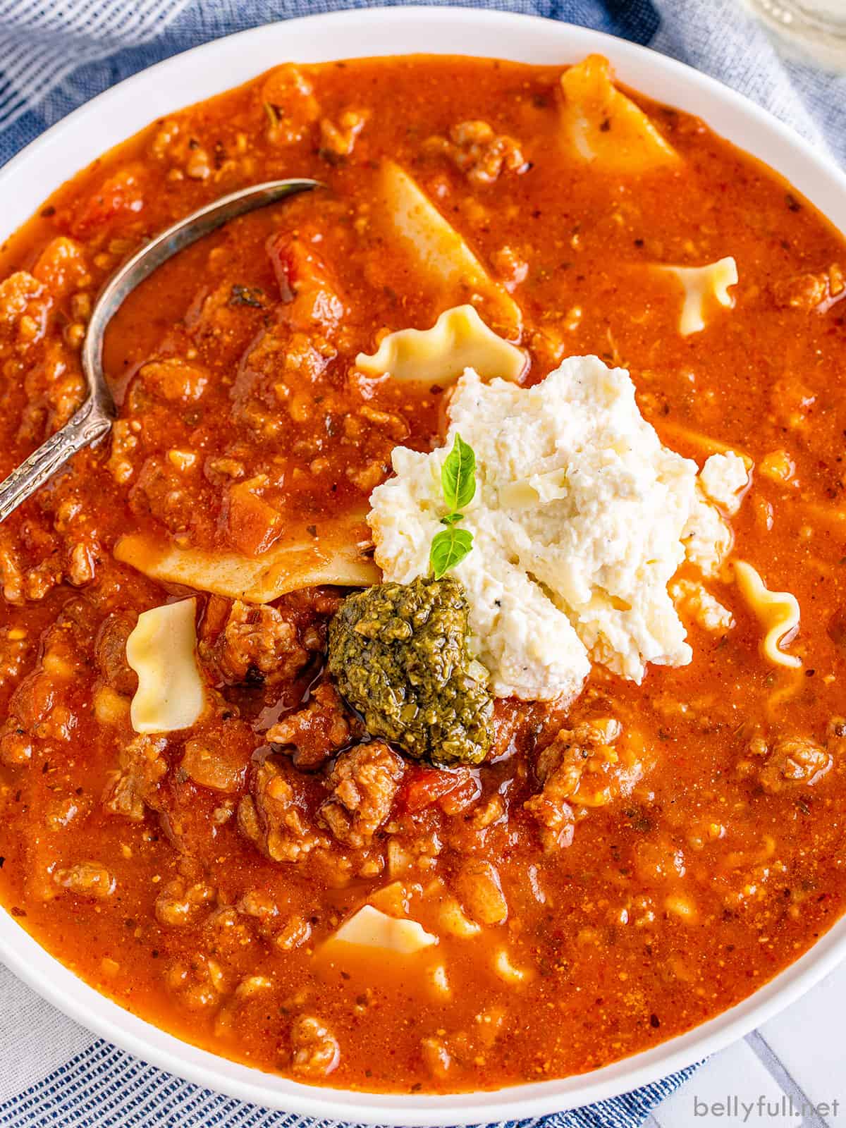 Lasagna Soup Recipe Belly Full