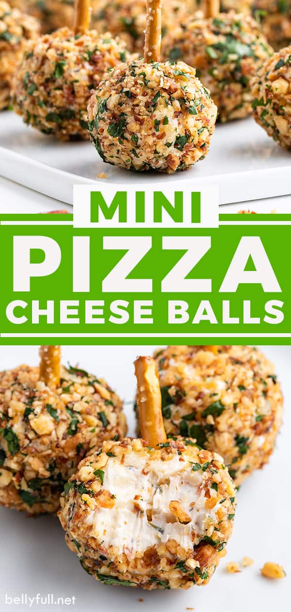 Mini Pizza Cheese Balls - Belly Full