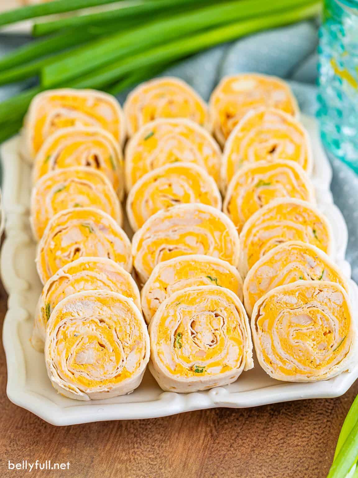 Buffalo Chicken Pinwheels - Belly Full