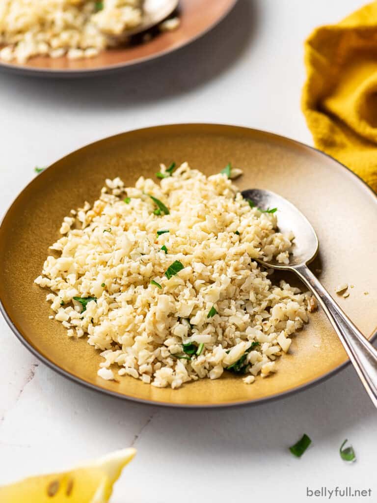 Cauliflower Rice Recipe - Belly Full