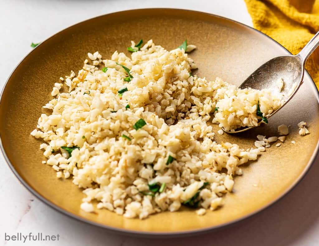 Cauliflower Rice Recipe - Belly Full