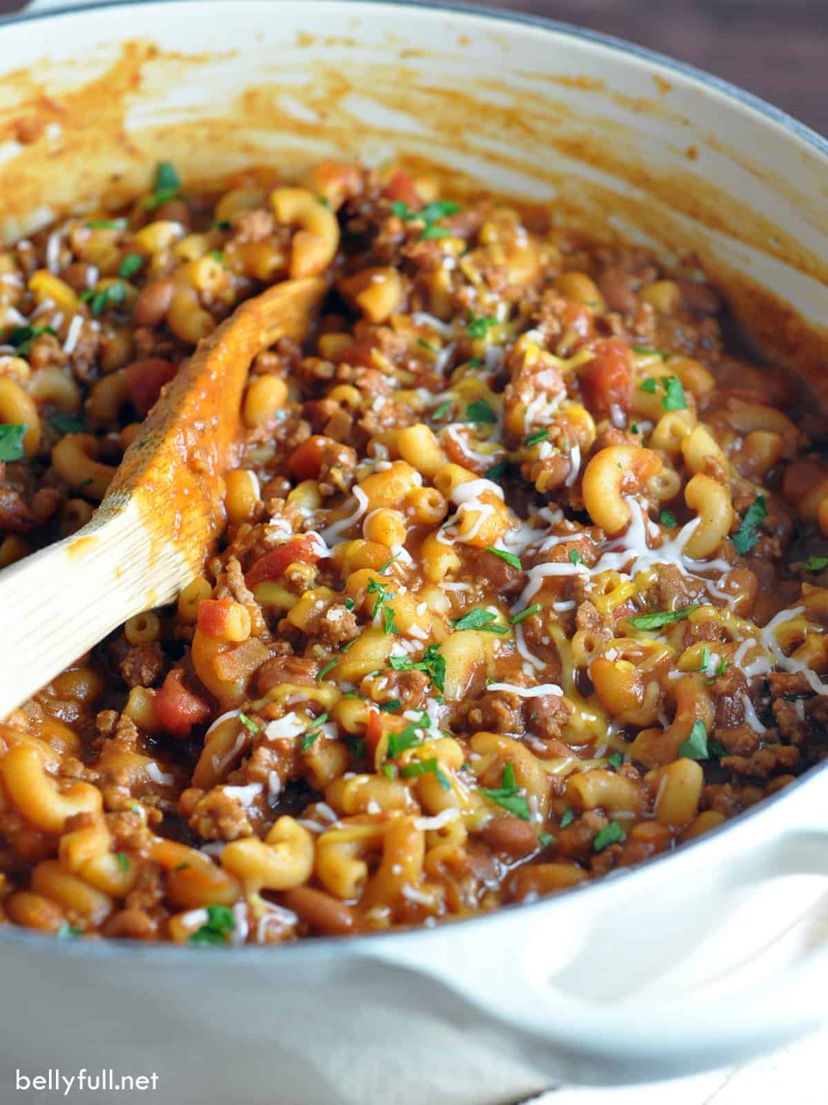 Chili Mac Recipe - Belly Full