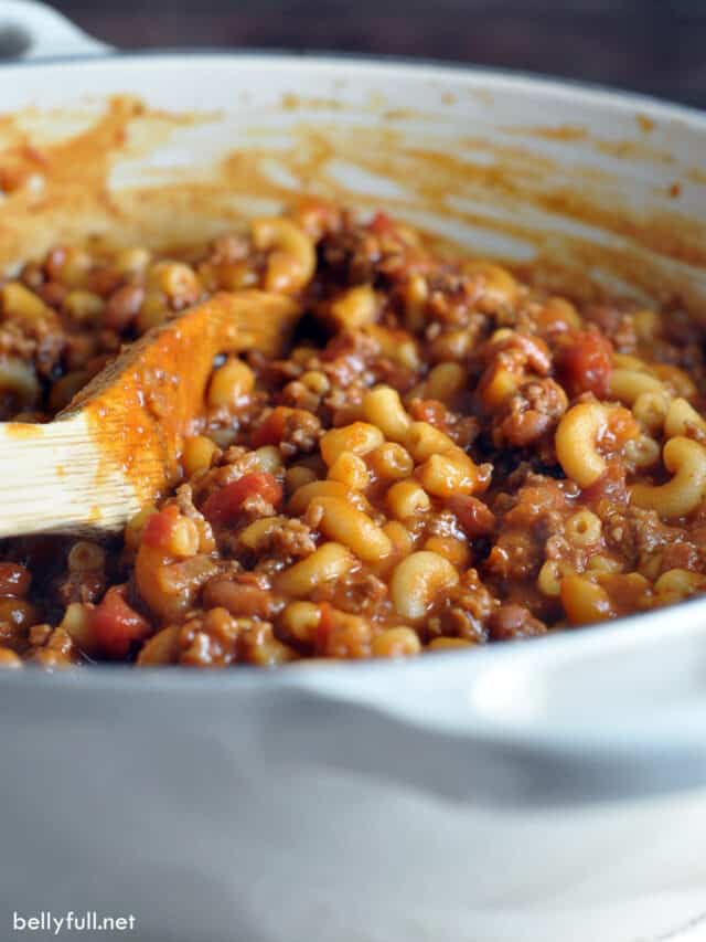 Chili Mac Recipe - Belly Full