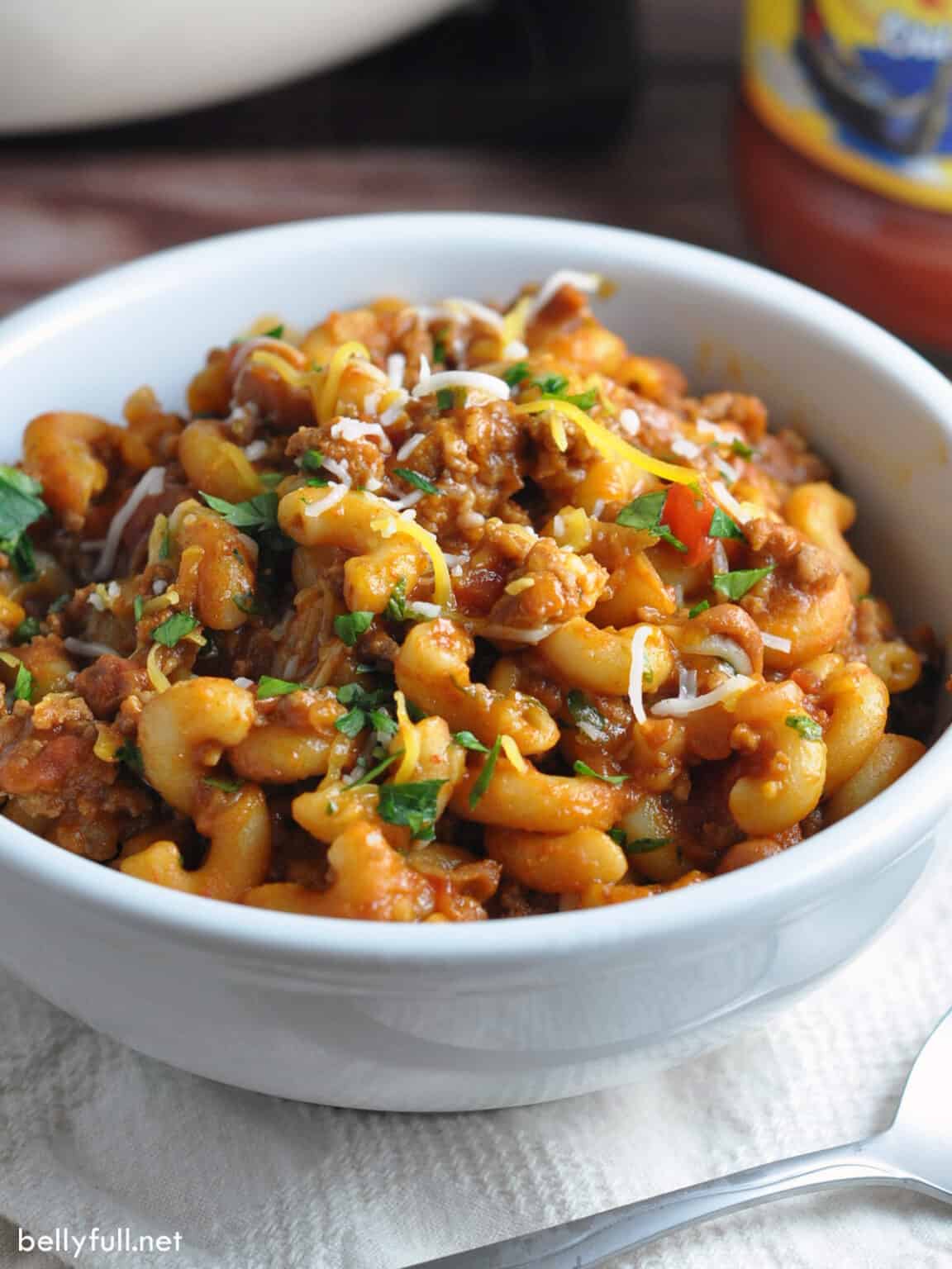 Chili Mac Recipe - Belly Full