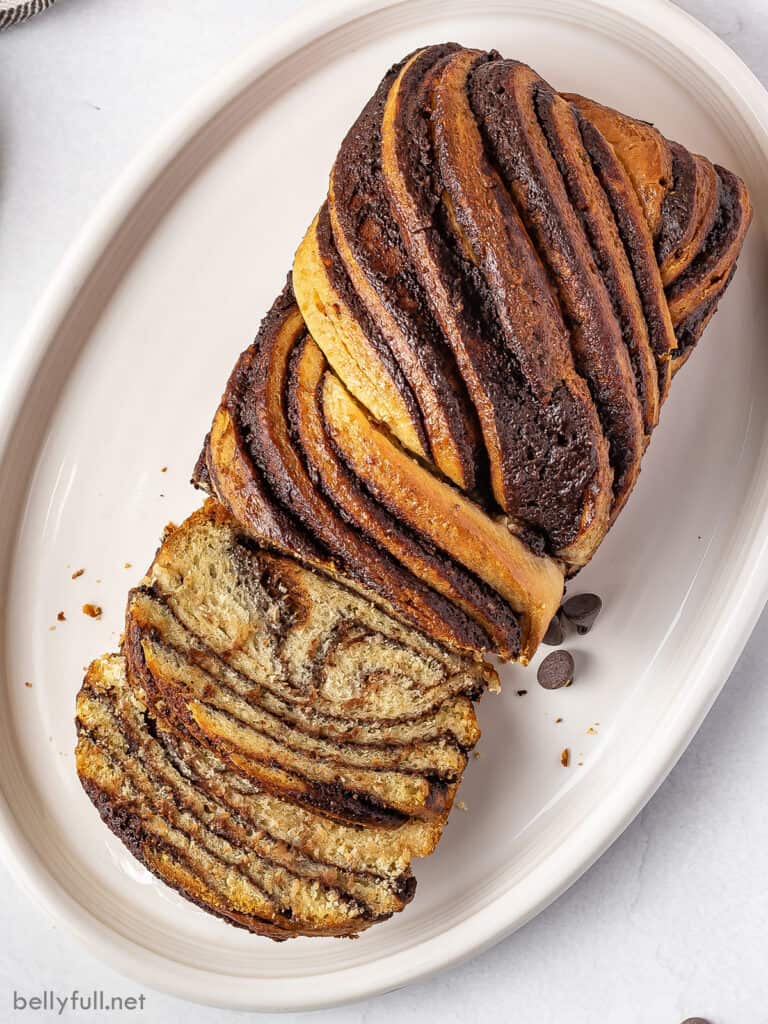 Chocolate Babka Recipe - Belly Full