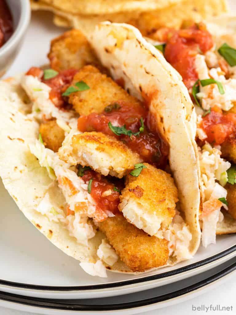 Fish Stick Tacos - Belly Full