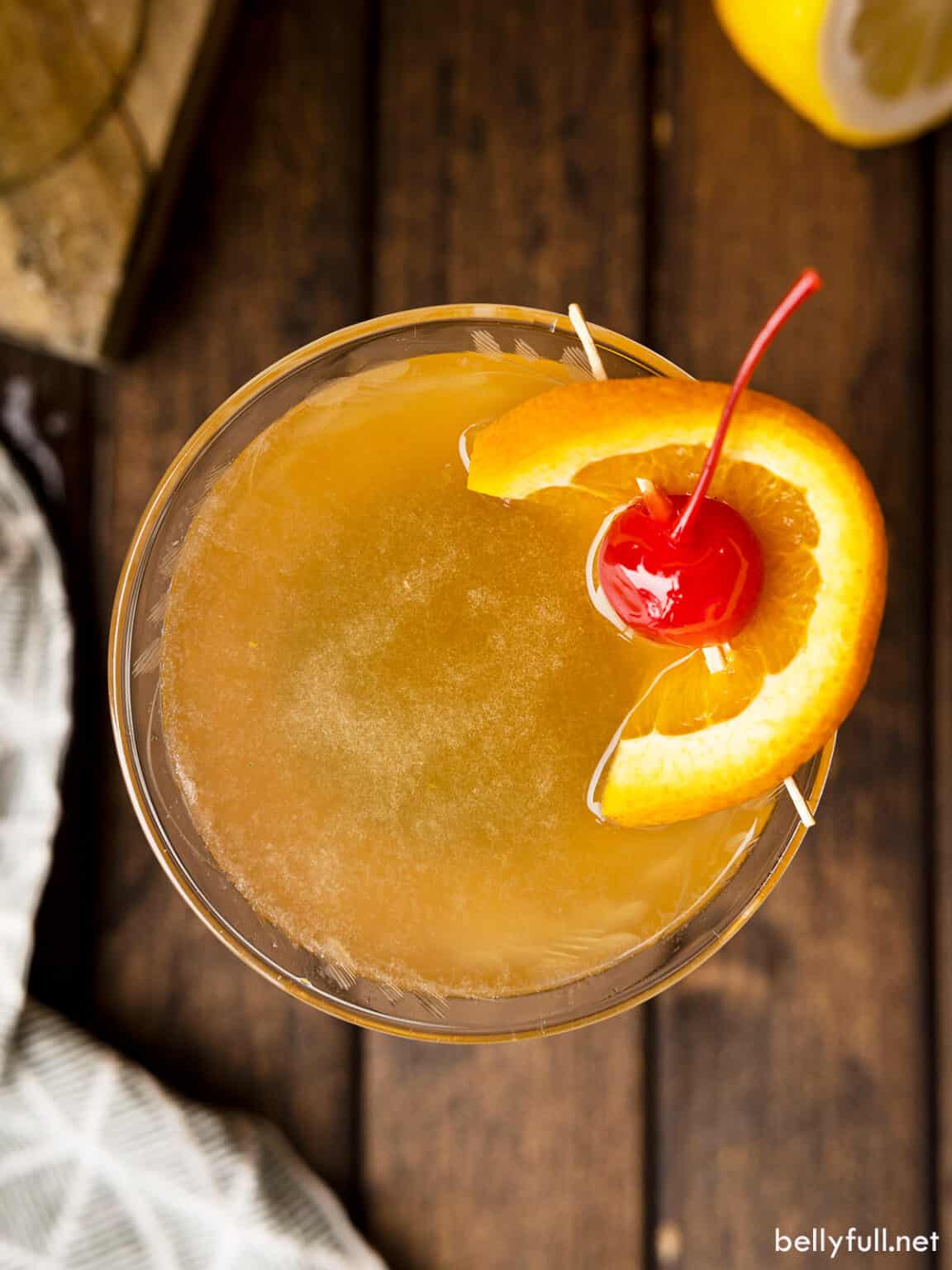 Classic Whiskey Sour Recipe - Belly Full