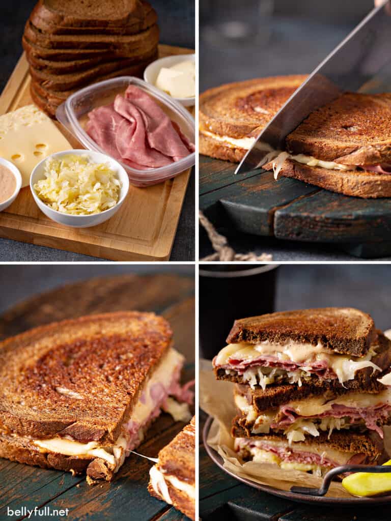 Reuben Sandwich Recipe | Belly Full