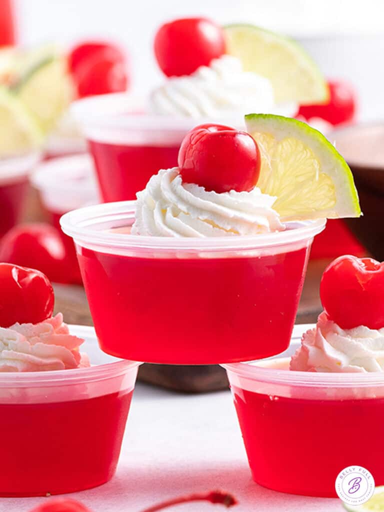 The Best Boozy Jello Shots! - Belly Full