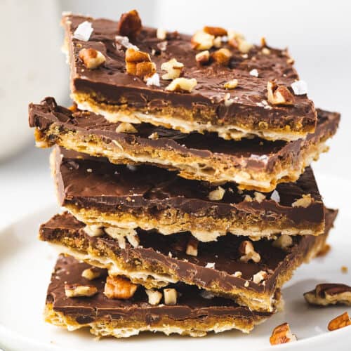 Matzo Toffee Recipe - Belly Full