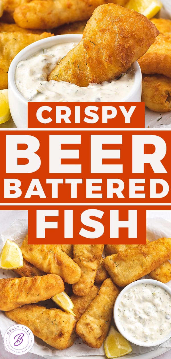 Crispy Beer Battered Fish Recipe - Belly Full