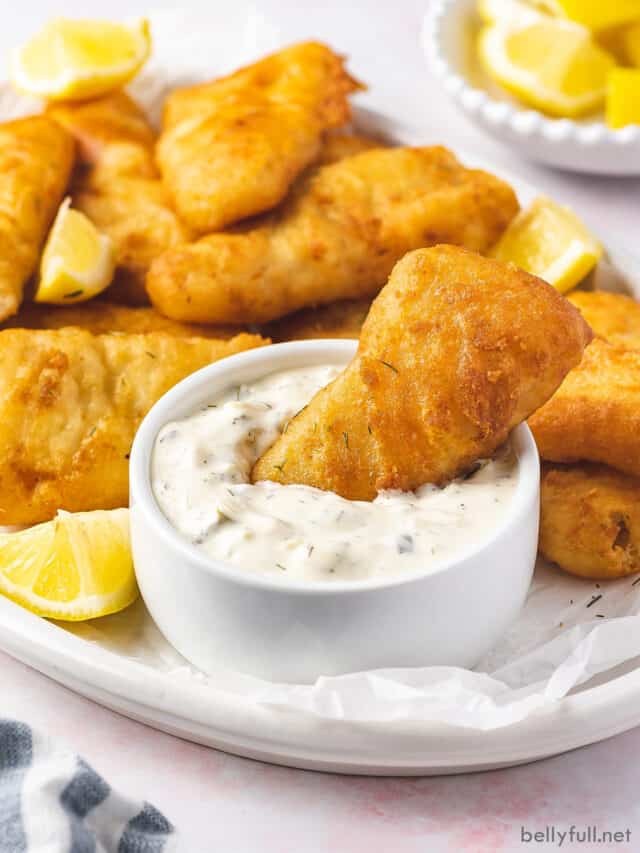 Crispy Beer Battered Fish Recipe - Belly Full