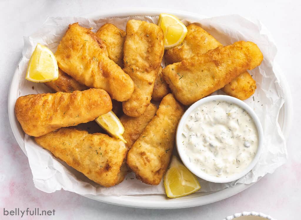 Crispy Beer Battered Fish Recipe - Belly Full