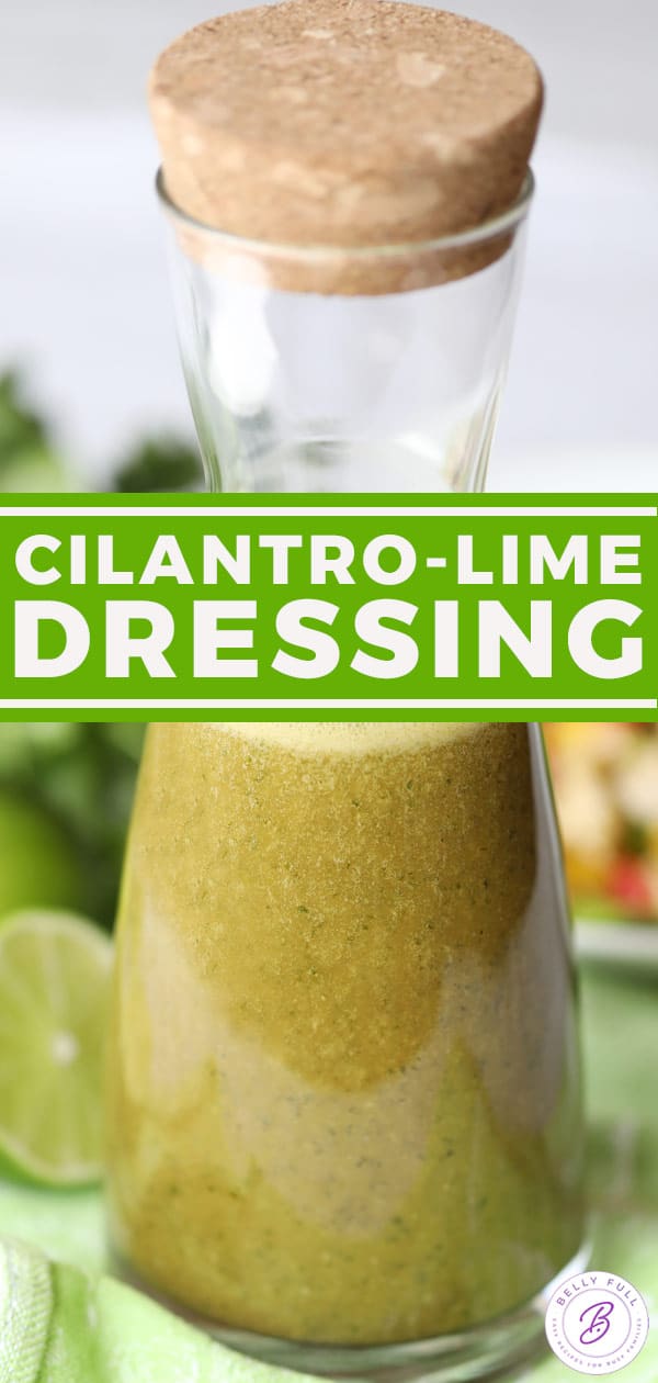 Cilantro Lime Dressing Recipe - Belly Full