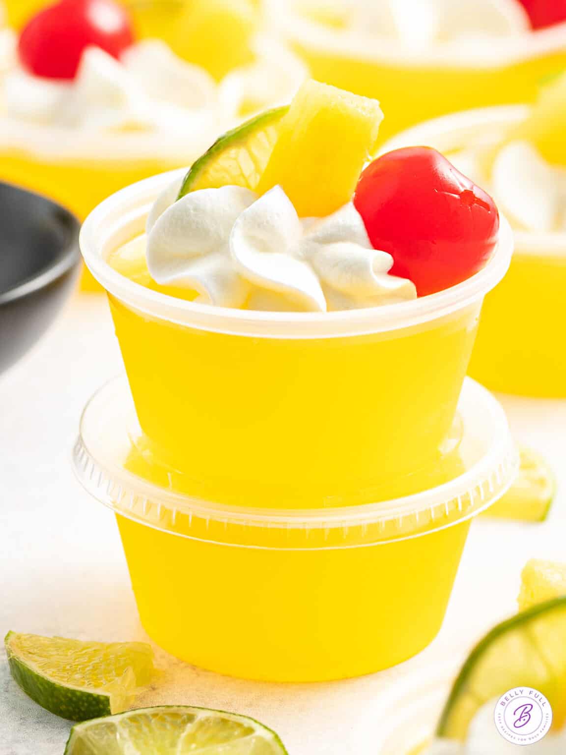 The Best Boozy Jello Shots! - Belly Full