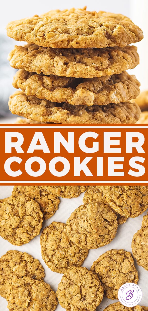 Ranger Cookies Recipe - Belly Full