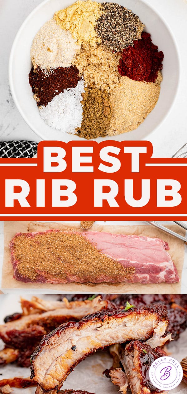BBQ Rib Rub Recipe - Belly Full