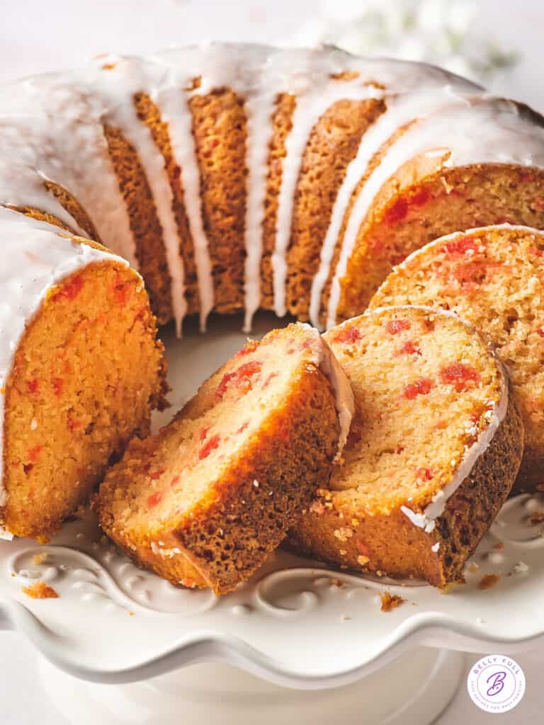 Shirley Temple Cake Recipe - Belly Full