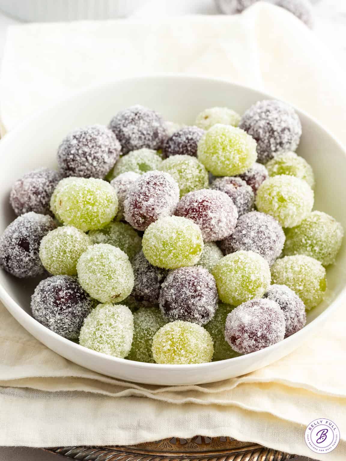 Sugared Prosecco Grapes - Belly Full