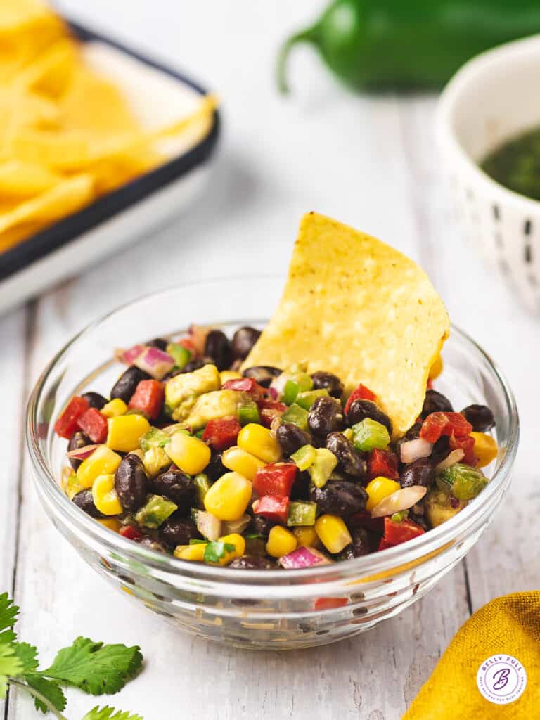Black Bean and Corn Salsa Recipe - Belly Full