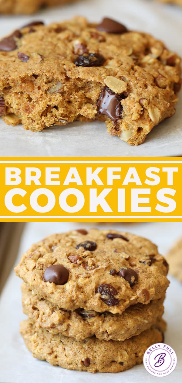 Easy Breakfast Cookies Recipe - Belly Full