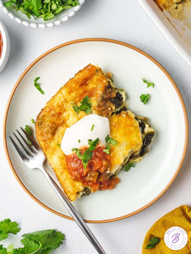 Easy Chile Relleno Casserole - Belly Full
