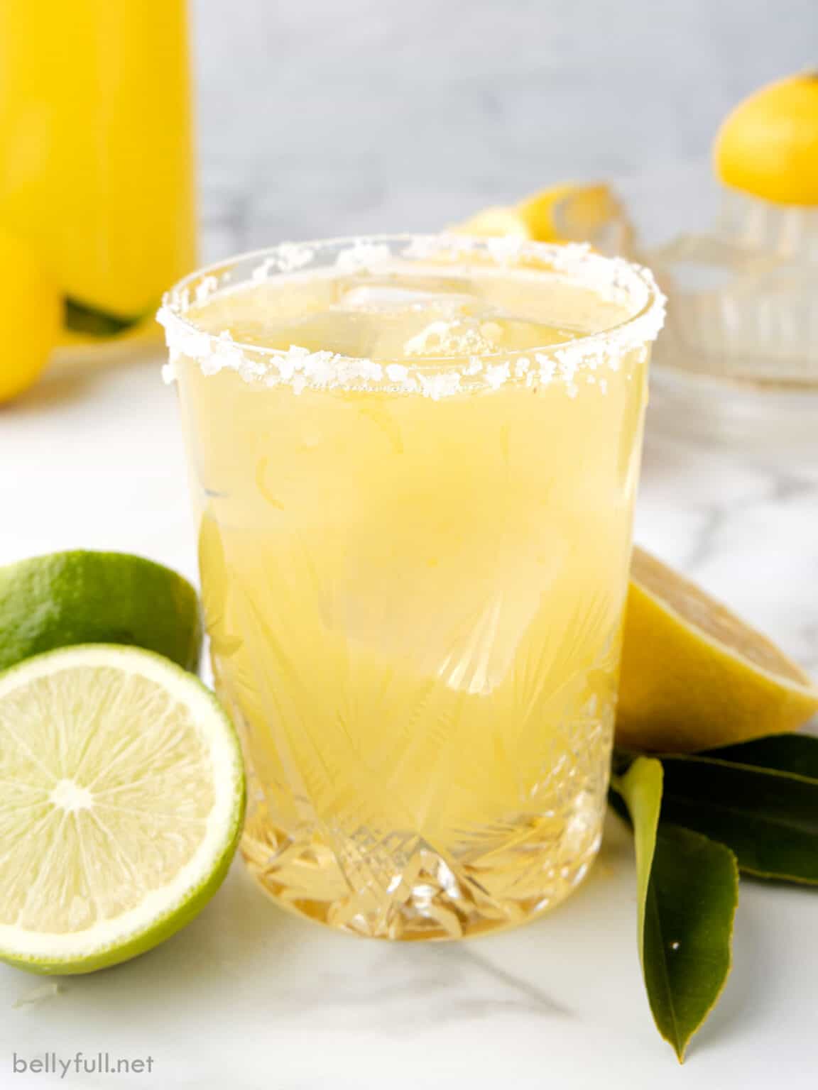 Homemade Margarita Mix Recipe {4 Ingredients} - Belly Full