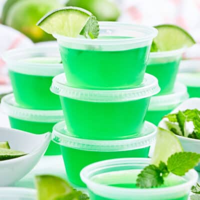 Mojito Jello Shots - Belly Full