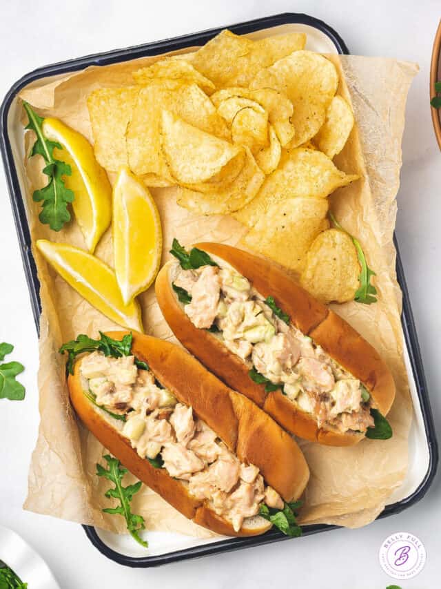 New England-Style Salmon Rolls - Belly Full