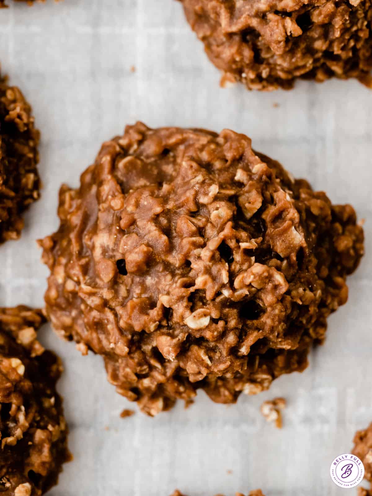 Chocolate No Bake Cookies Recipe - Belly Full