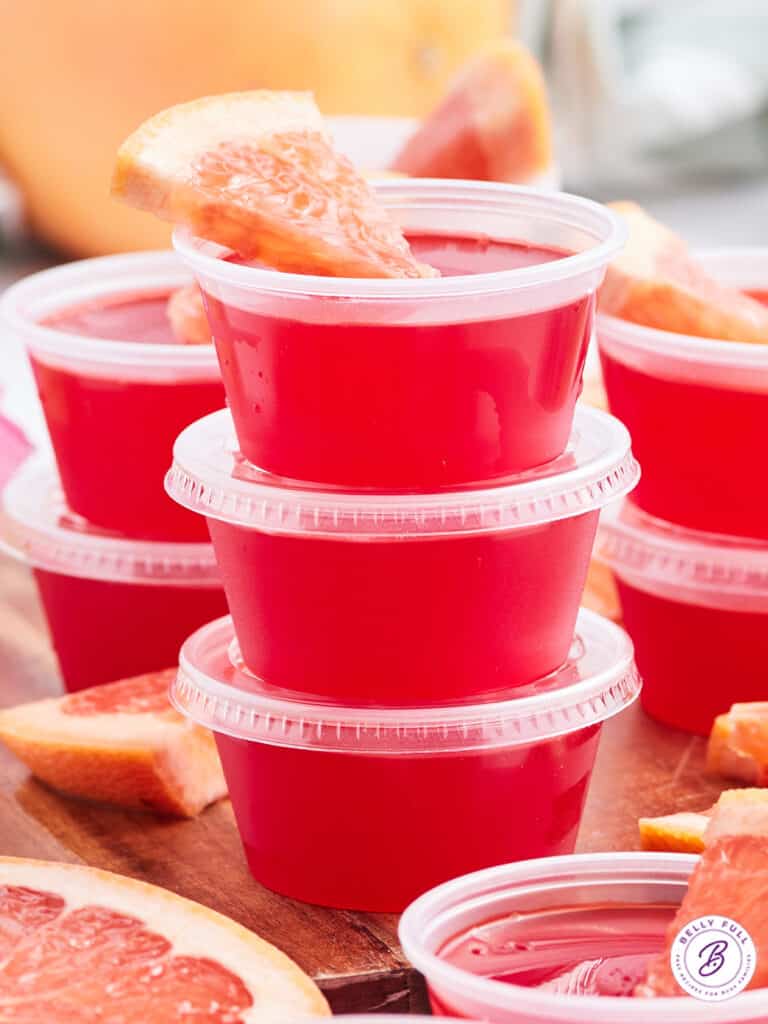 Sea Breeze Jello Shots - Belly Full