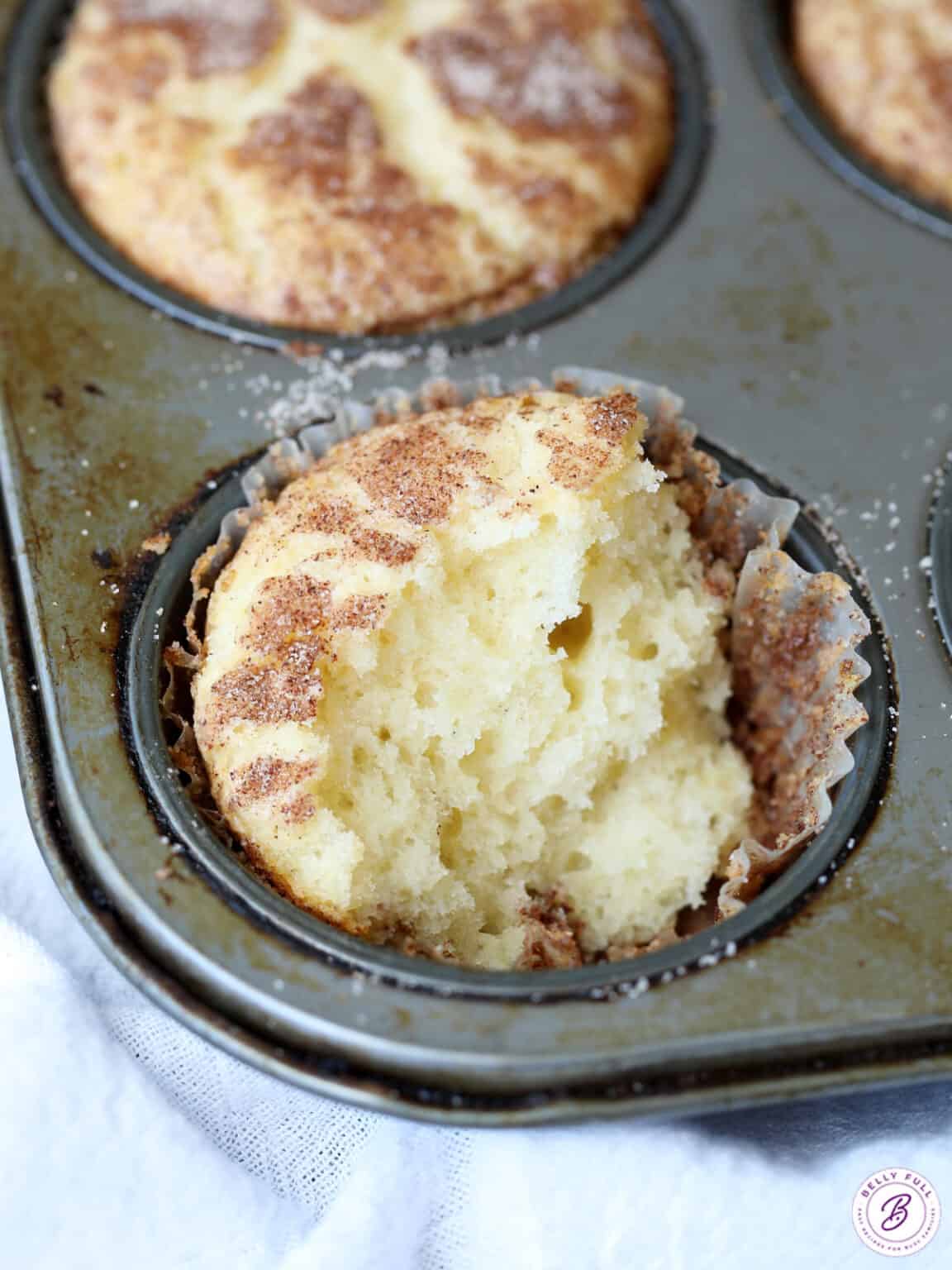 Snickerdoodle Muffins Recipe - Belly Full