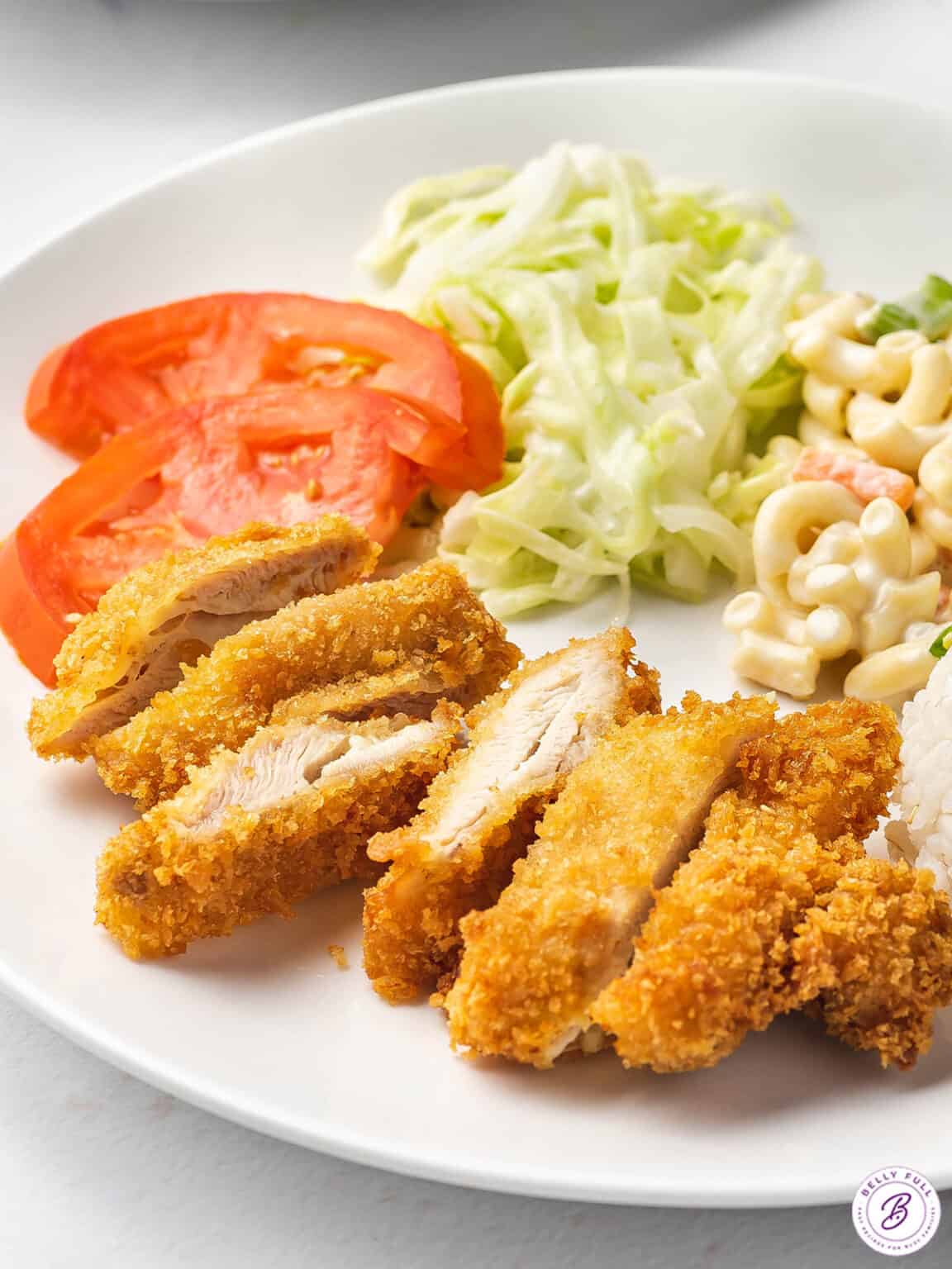 Easy Chicken Katsu Recipe - Belly Full